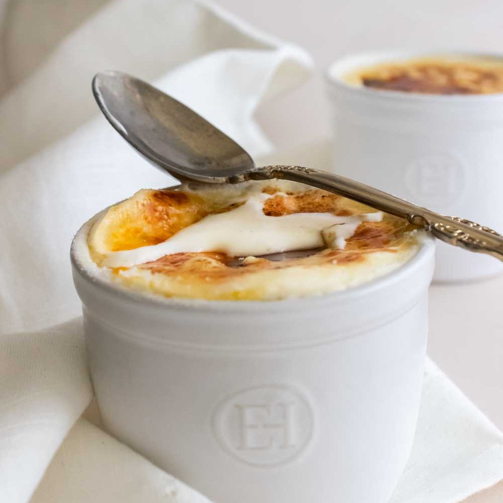 Creme Brulee Ice Cream - About Dinner Thyme